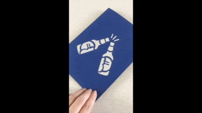 Beer Bottles Cards | 3D Pop Up Beer Congratulations Card | Abra Cards